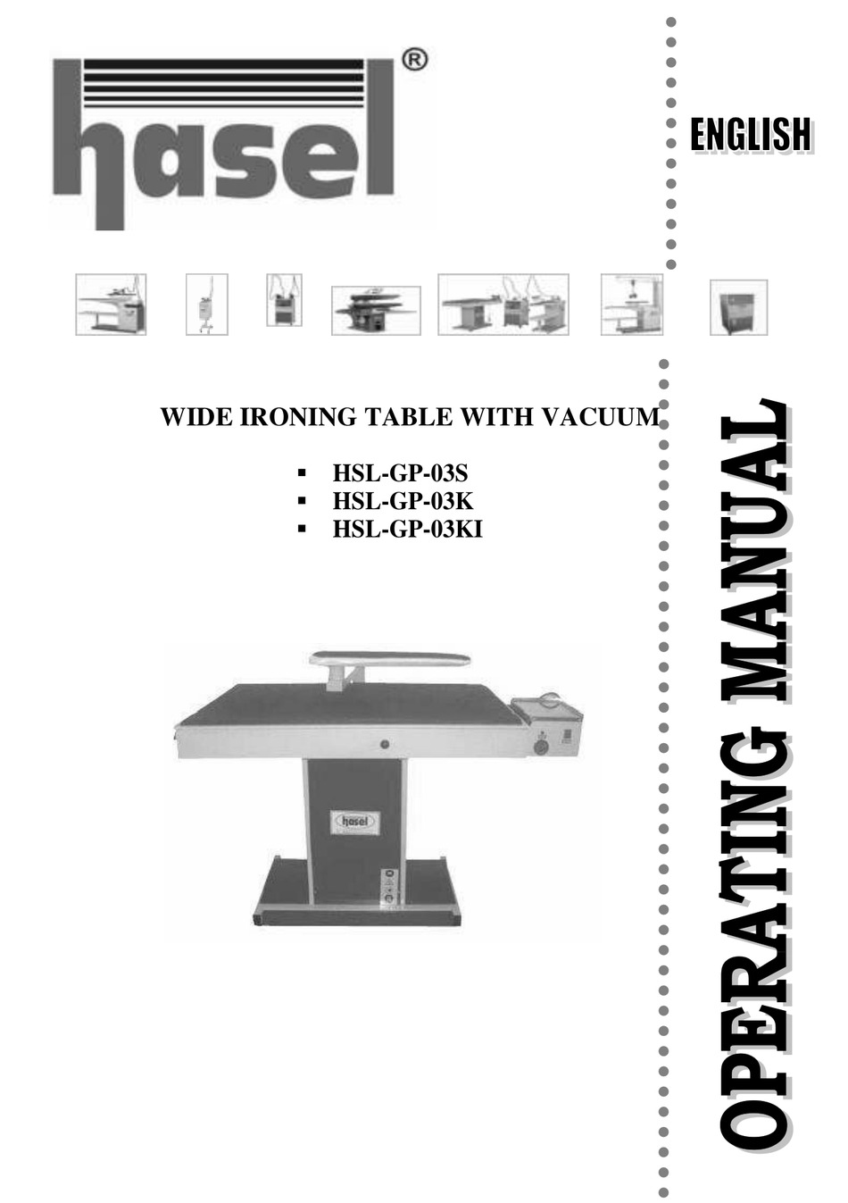 HASEL HSL-GP-03S OPERATING MANUAL Pdf Download | ManualsLib