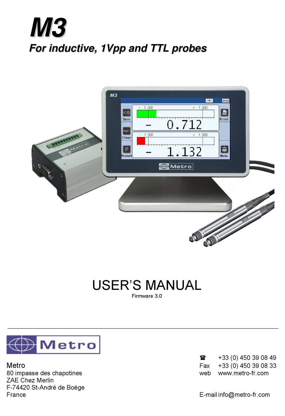 METRO DATAVAC M3 USER MANUAL Pdf Download | ManualsLib