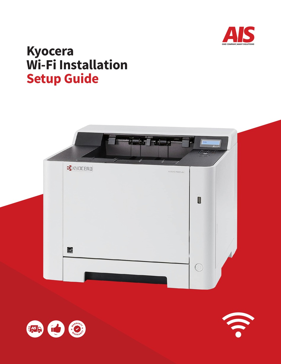 KYOCERA ECOSYS P5021CDN SETUP MANUAL Pdf Download | ManualsLib