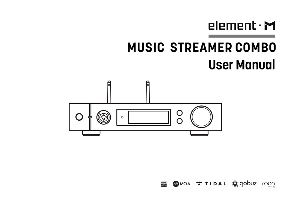 MATRIX AUDIO ELEMENT M MUSIC STREAMER COMBO USER MANUAL Pdf Download ...