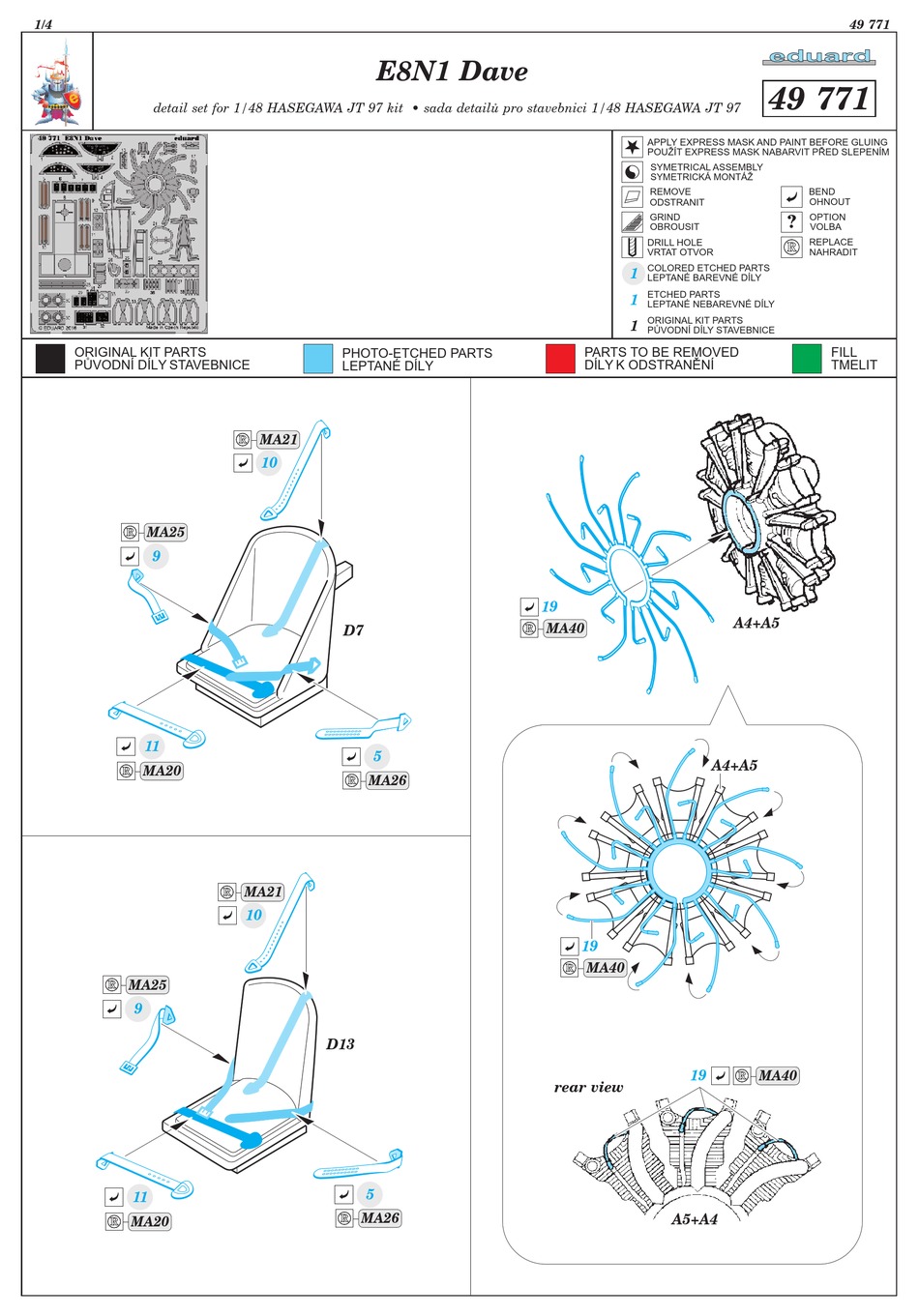 EDUARD E8N1 DAVE QUICK START MANUAL Pdf Download | ManualsLib