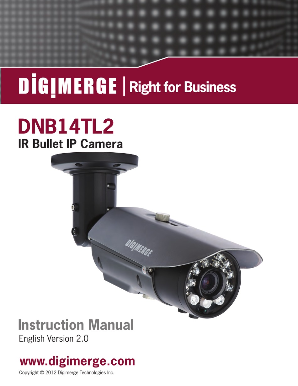 DIGIMERGE DNB14TL2 INSTRUCTION MANUAL Pdf Download | ManualsLib