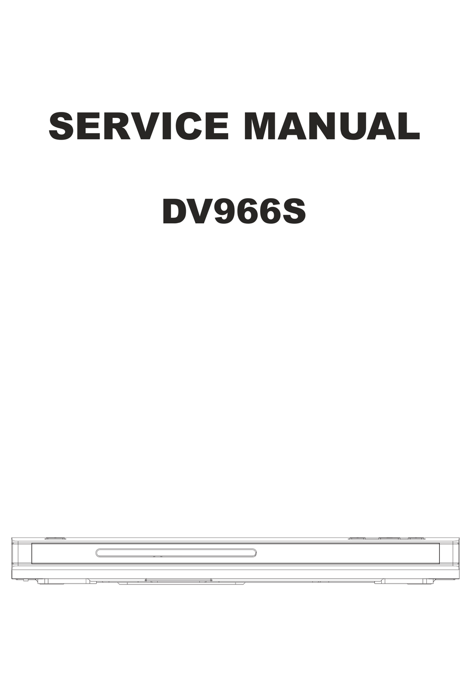 BBK DV966S SERVICE MANUAL Pdf Download | ManualsLib