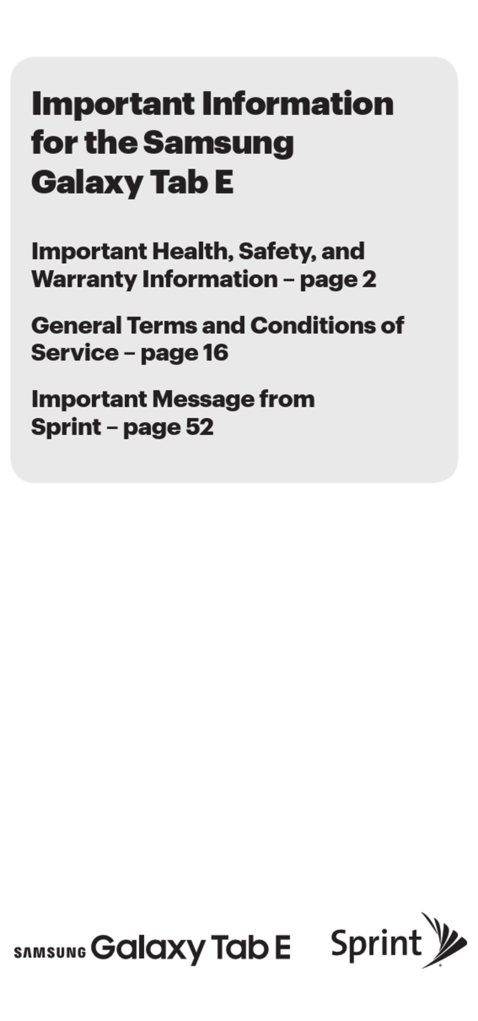 SAMSUNG GALAXY TAB E IMPORTANT INFORMATION MANUAL Pdf Download ManualsLib samsung-galaxy-tab-e-important-information-manual-pdf-download-manualslib