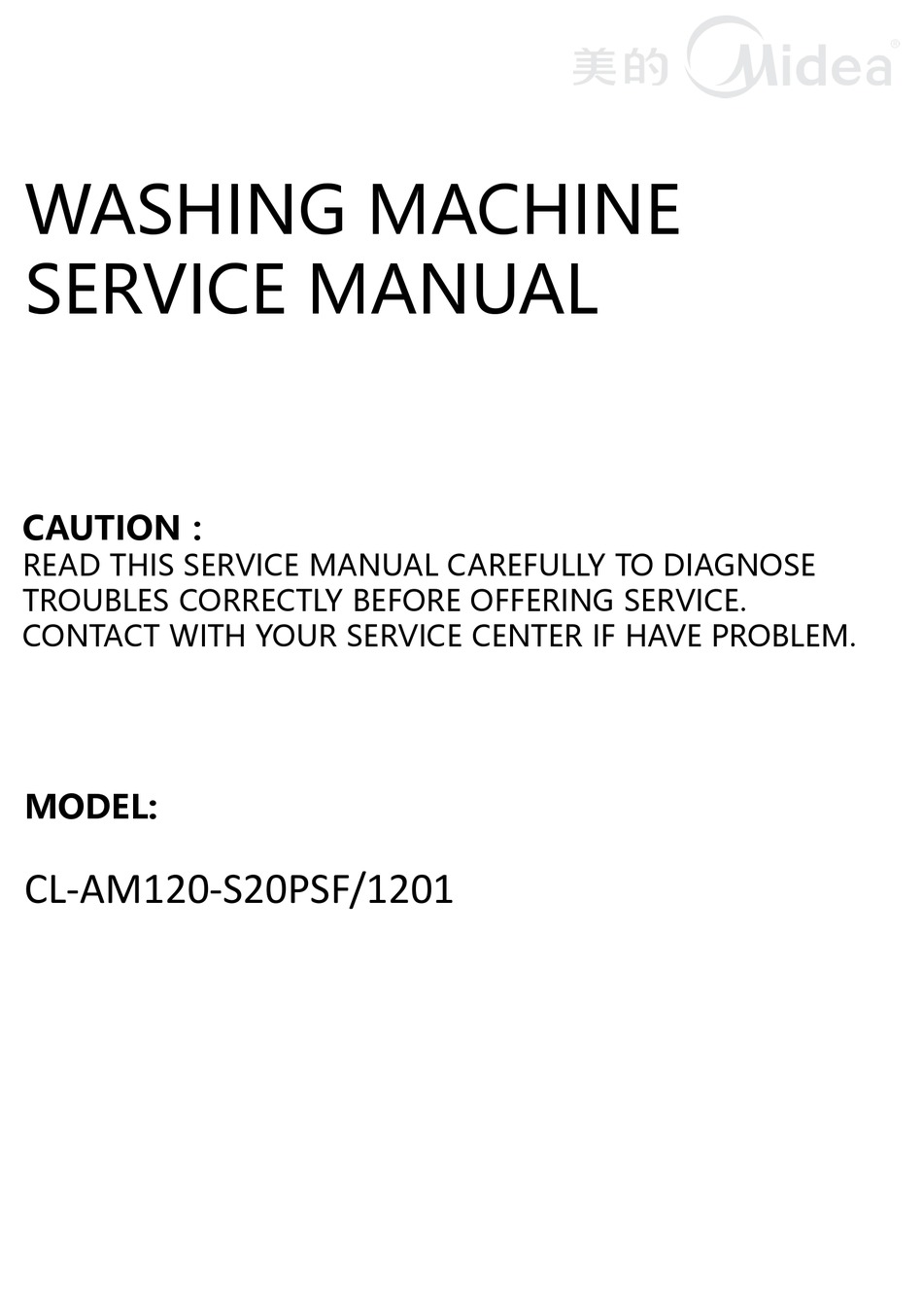 SMAD CL-AM120-S20PSF/1201 SERVICE MANUAL Pdf Download | ManualsLib