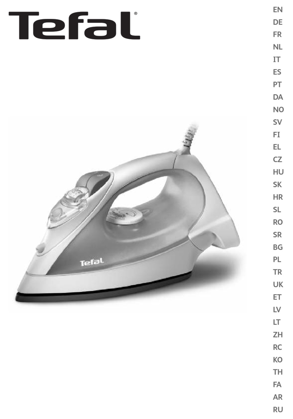 TEFAL FV3 SERIES MANUAL Pdf Download | ManualsLib