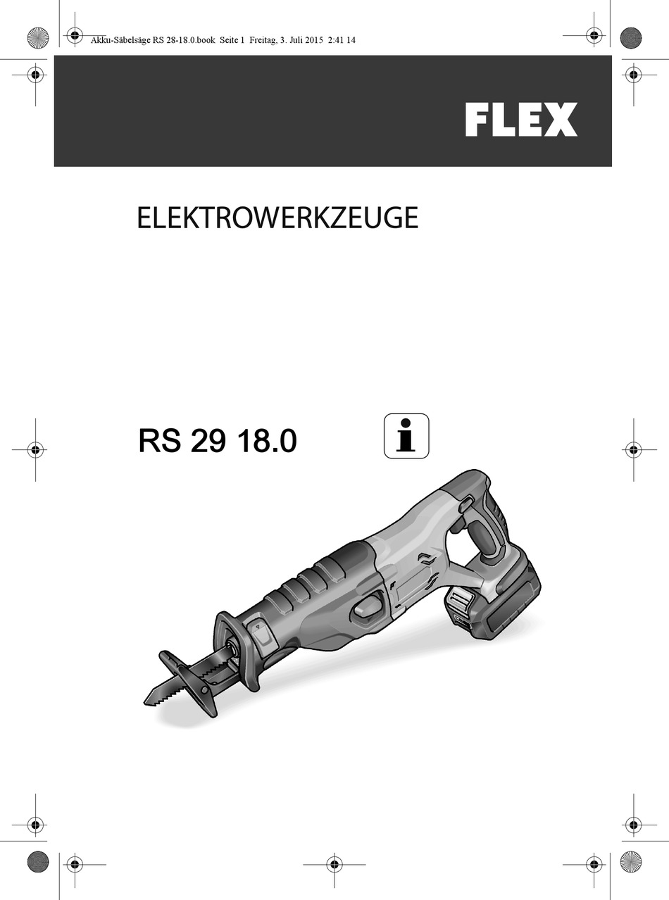 FLEX RS 29 18 0 ORIGINAL OPERATING INSTRUCTIONS Pdf Download ManualsLib FLEX RS 29 18 0 ORIGINAL OPERATING INSTRUCTIONS Pdf Download ManualsLib