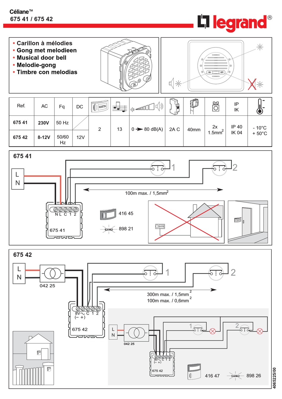 LEGRAND CELIANE 675 41 INSTALLATION INSTRUCTIONS Pdf Download ManualsLib LEGRAND CELIANE 675 41 INSTALLATION INSTRUCTIONS Pdf Download ManualsLib