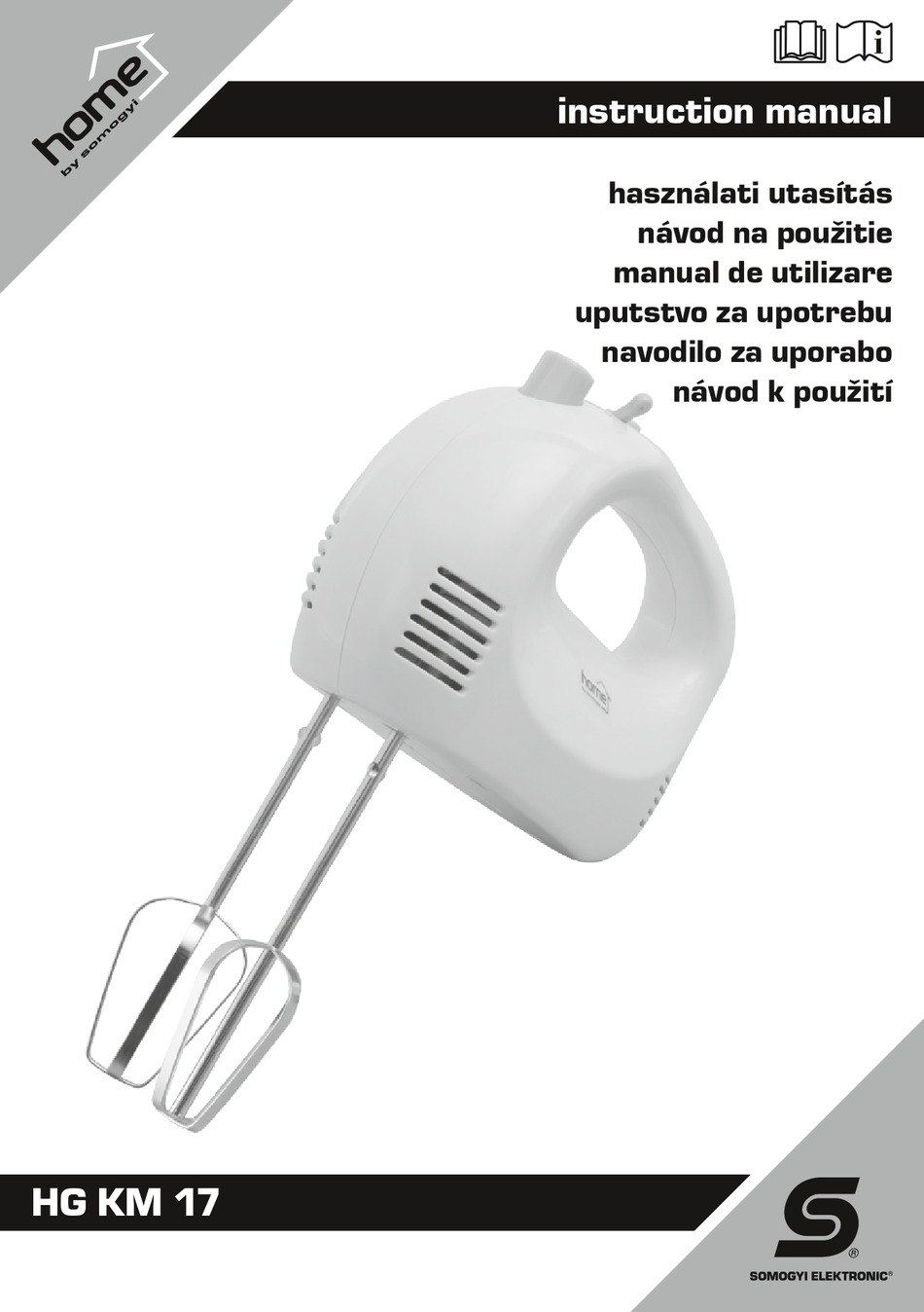 SOMOGYI HOME HG KM 17 INSTRUCTION MANUAL Pdf Download | ManualsLib