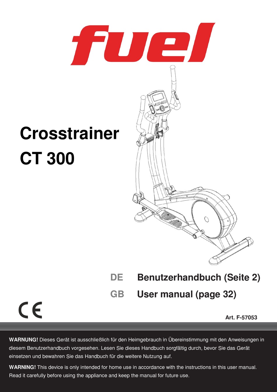 FUEL CT 300 USER MANUAL Pdf Download ManualsLib