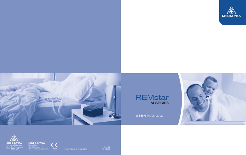 RESPIRONICS REMSTAR M SERIES USER MANUAL Pdf Download | ManualsLib