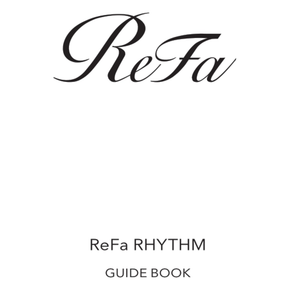 MTG REFA RHYTHM MANUAL BOOK Pdf Download | ManualsLib