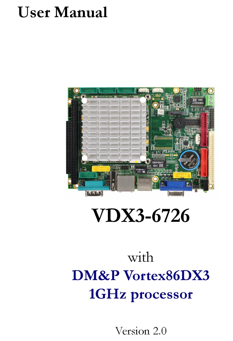 EMAC VDX3-6726 SERIES USER MANUAL Pdf Download | ManualsLib