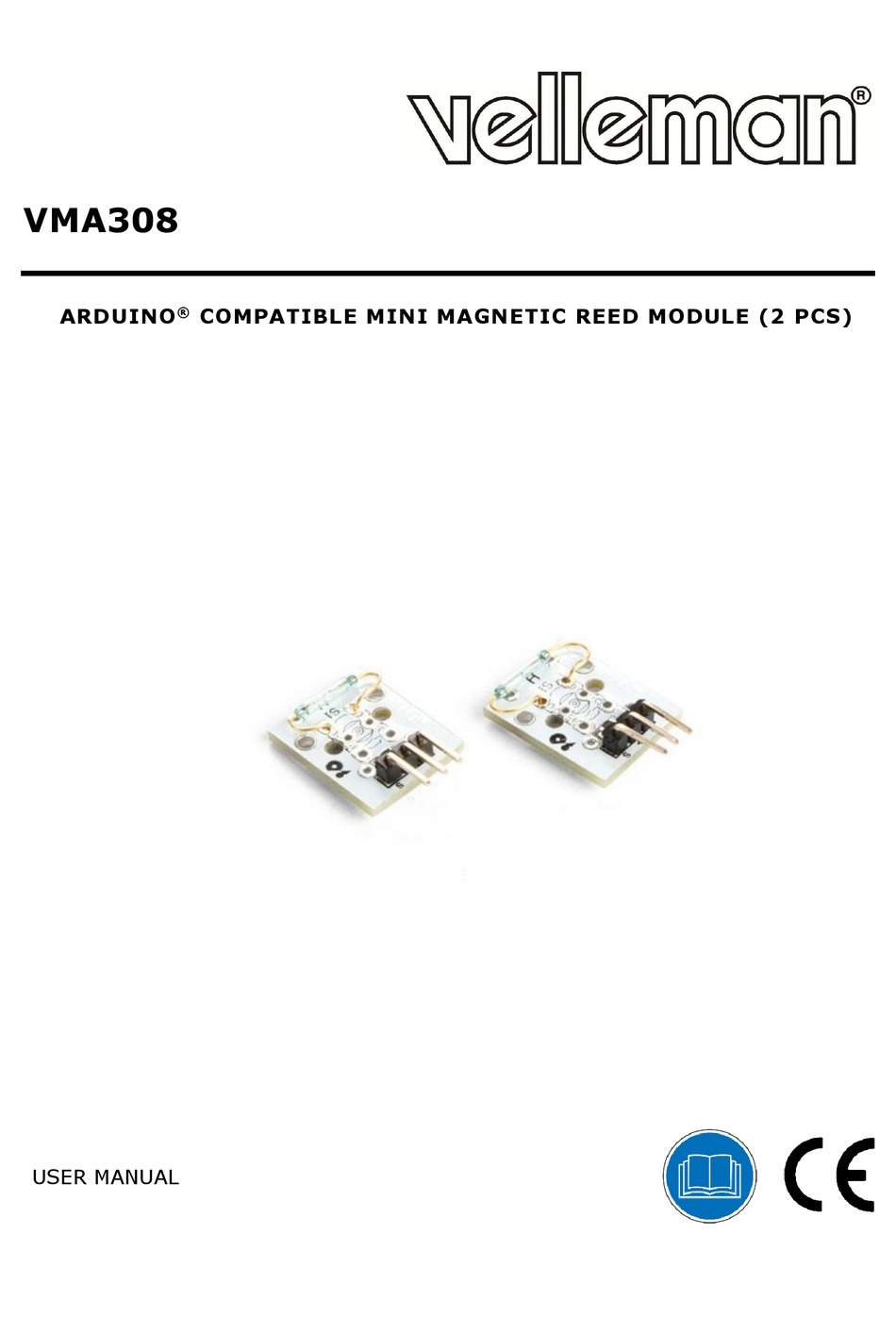 Velleman Arduino Vma308 User Manual Pdf Download Manualslib