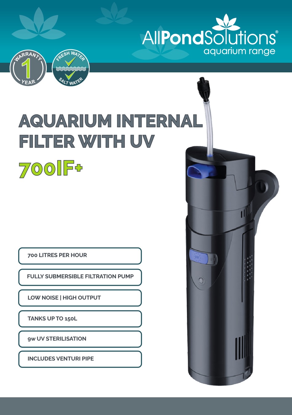 ALLPONDSOLUTIONS 700IF+ QUICK START MANUAL Pdf Download | ManualsLib