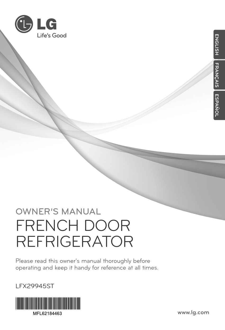 LG LFX29945ST OWNER'S MANUAL Pdf Download | ManualsLib