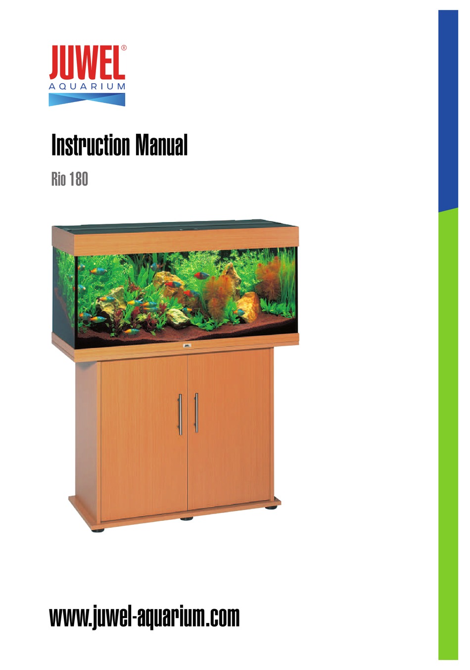 JUWEL RIO 180 INSTRUCTION MANUAL Pdf Download | ManualsLib