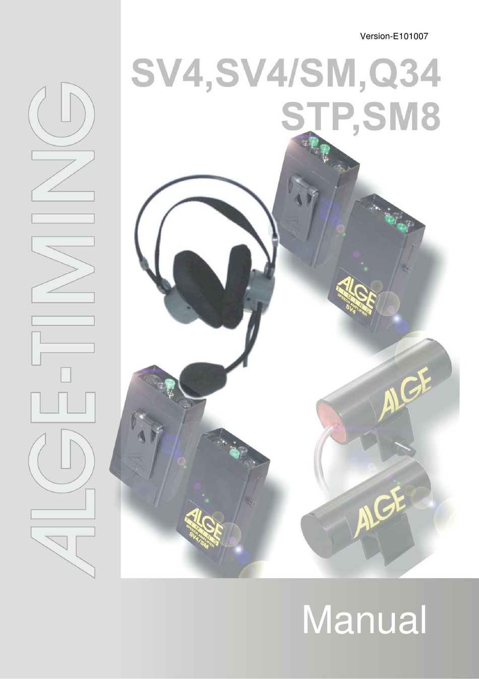 ALGE-TIMING SV4 USER MANUAL Pdf Download | ManualsLib