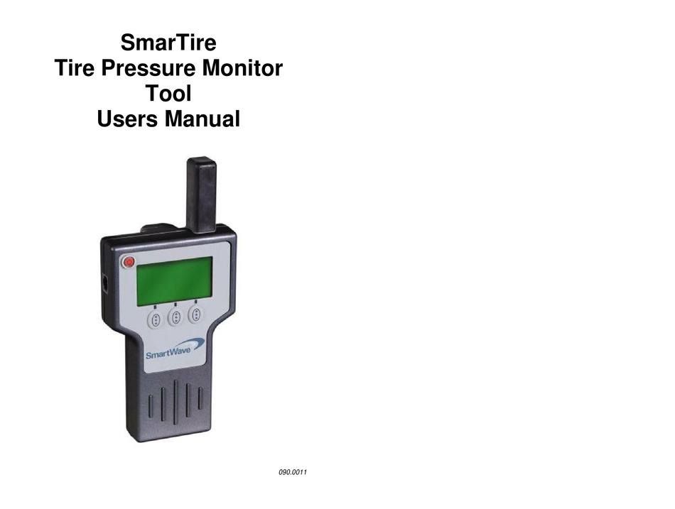 SMARTWAVE SMARTIRE USER MANUAL Pdf Download | ManualsLib