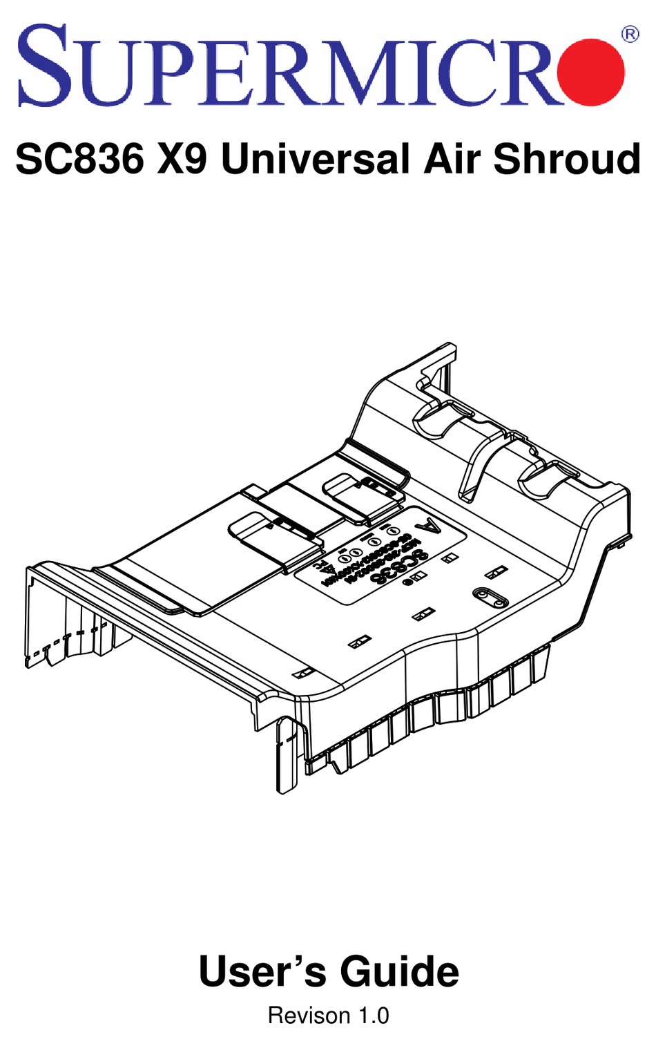 SUPERMICRO SC836 X9 USER MANUAL Pdf Download | ManualsLib