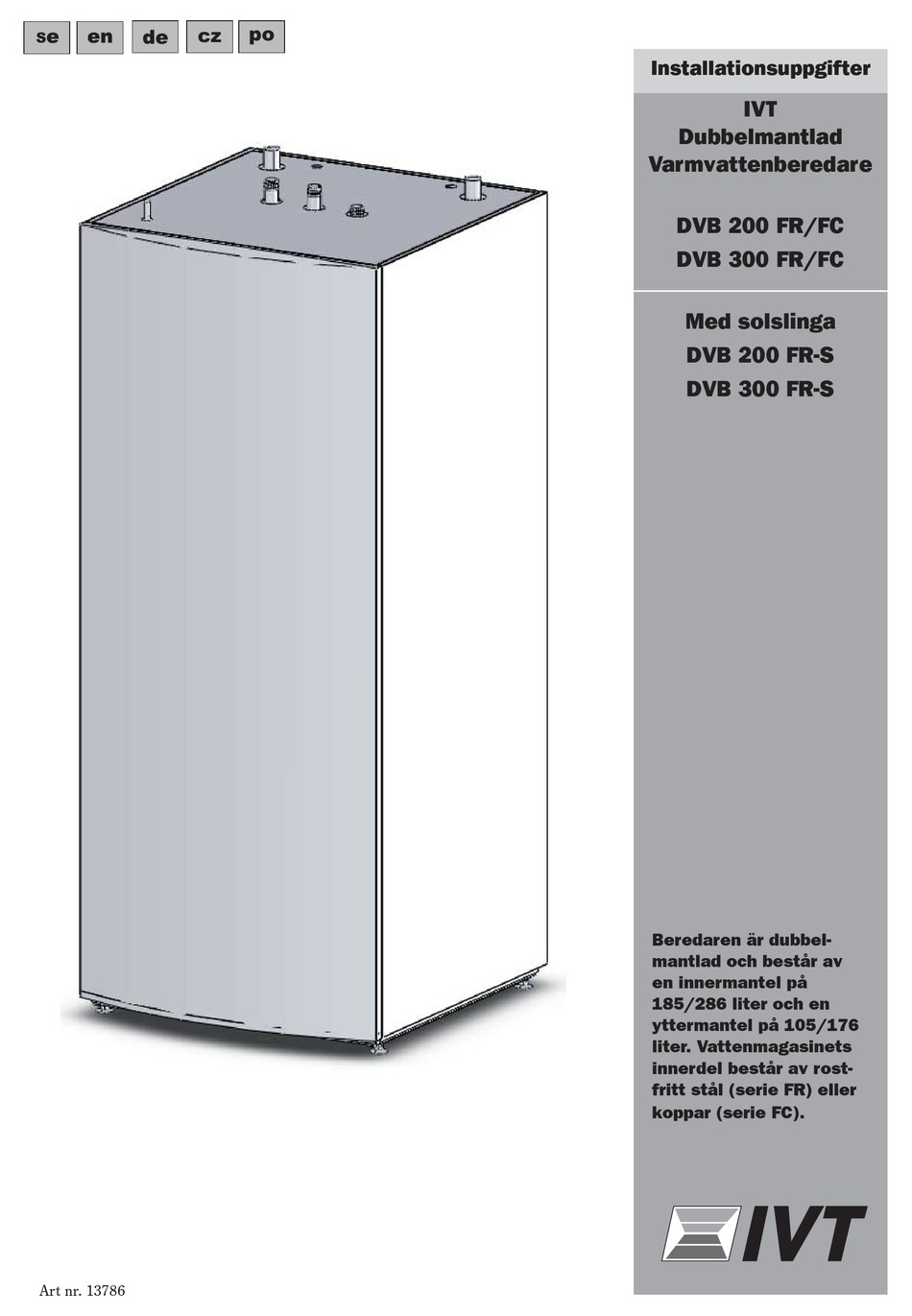 IVT DVB 200 FR INSTALLATION INFORMATION Pdf Download ManualsLib ivt-dvb-200-fr-installation-information-pdf-download-manualslib