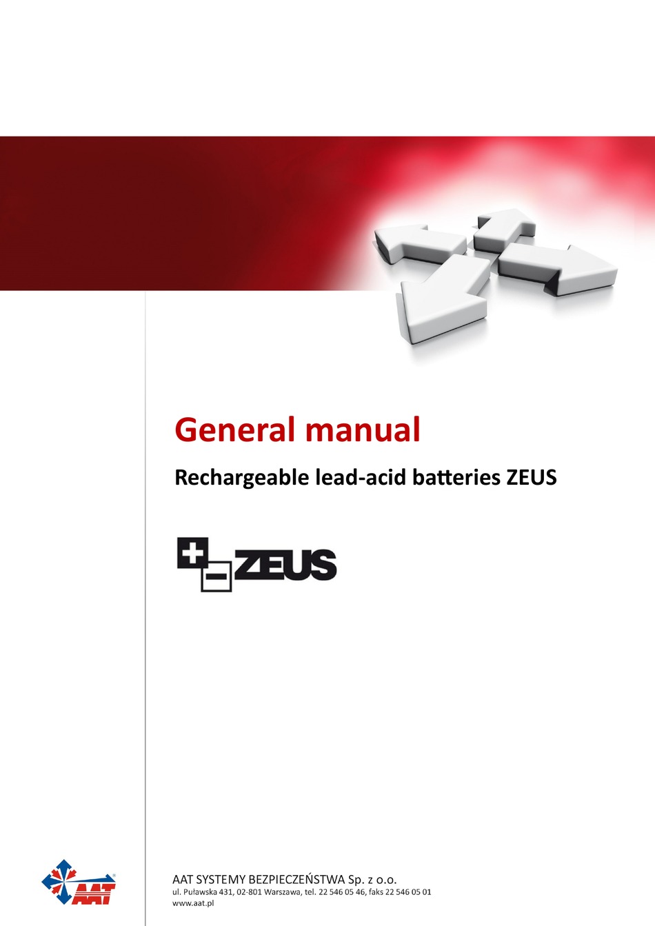 AAT ZEUS GENERAL MANUAL Pdf Download | ManualsLib