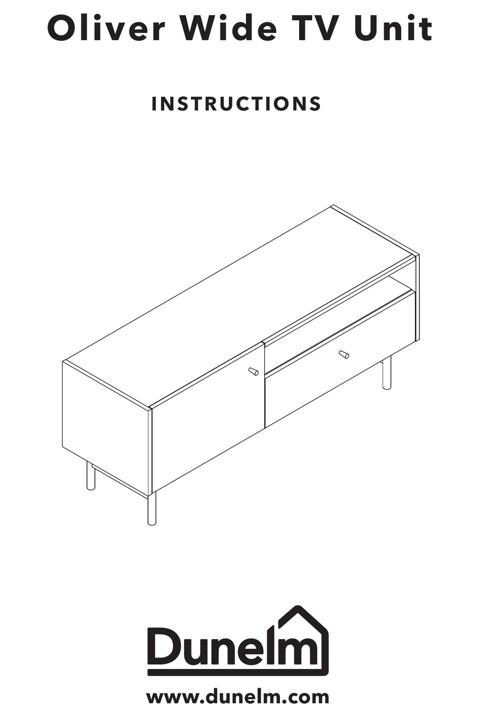 DUNELM OLIVER WIDE TV UNIT INSTRUCTIONS MANUAL Pdf Download ManualsLib DUNELM OLIVER WIDE TV UNIT INSTRUCTIONS MANUAL Pdf Download ManualsLib