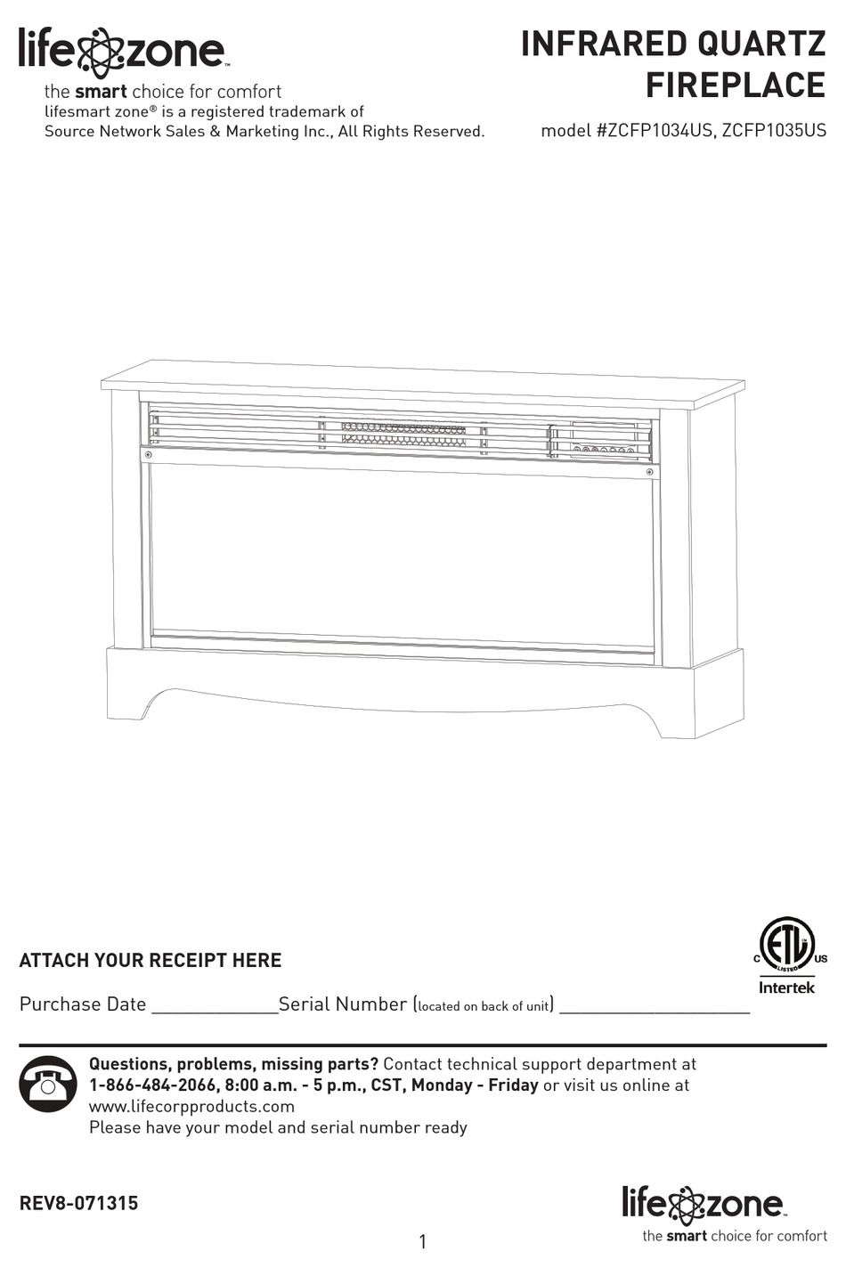 LIFE ZONE ZCFP1035US MANUAL Pdf Download | ManualsLib