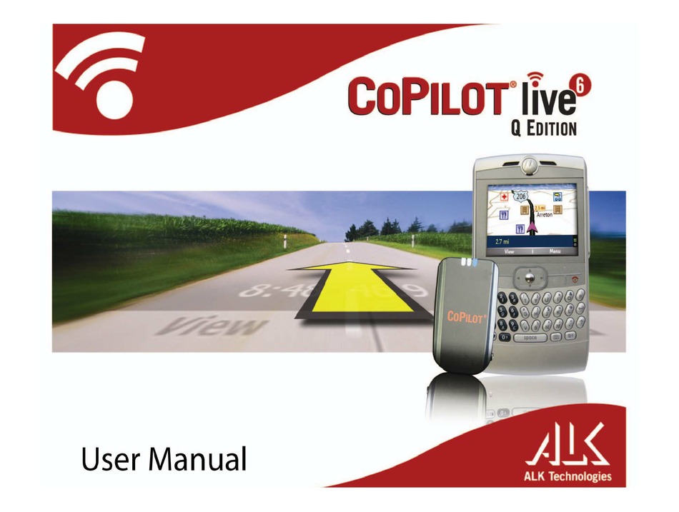 ALK COPILOT LIVE Q GPS USER MANUAL | ManualsLib