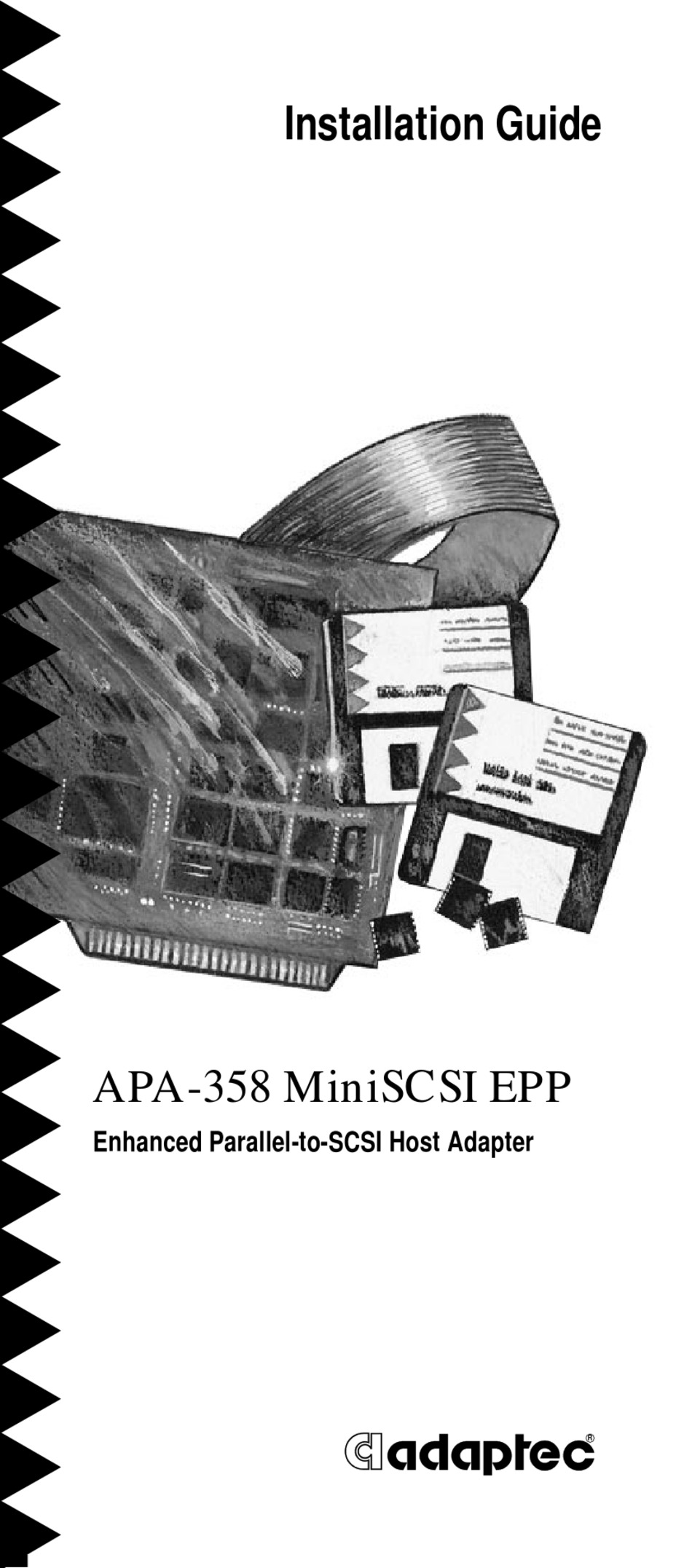 ADAPTEC APA-358 MINISCSI EPP INSTALLATION MANUAL Pdf Download | ManualsLib