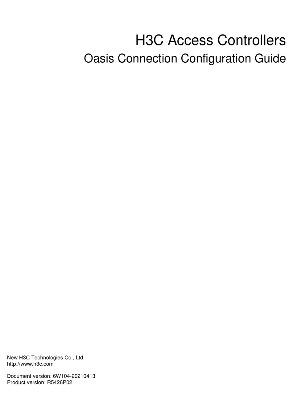 H3C WX1804H CONFIGURATION MANUAL Pdf Download | ManualsLib