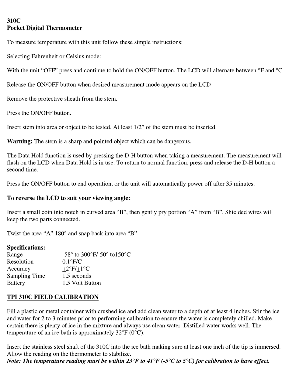 TPI 310C INSTRUCTIONS Pdf Download ManualsLib tpi-310c-instructions-pdf-download-manualslib