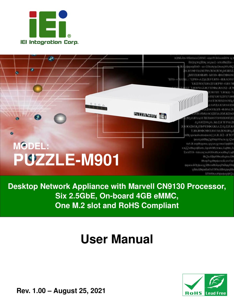 IEI TECHNOLOGY PUZZLE-M901 SERIES USER MANUAL Pdf Download | ManualsLib
