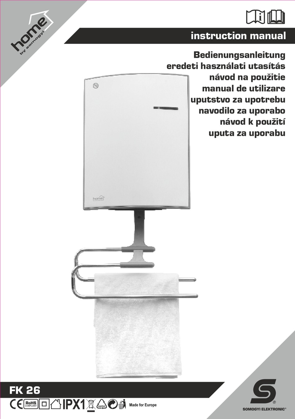SOMOGYI HOME FK 26 INSTRUCTION MANUAL Pdf Download | ManualsLib