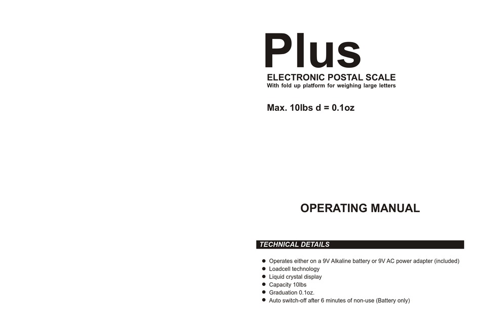 ELANE PLUS OPERATING MANUAL Pdf Download | ManualsLib