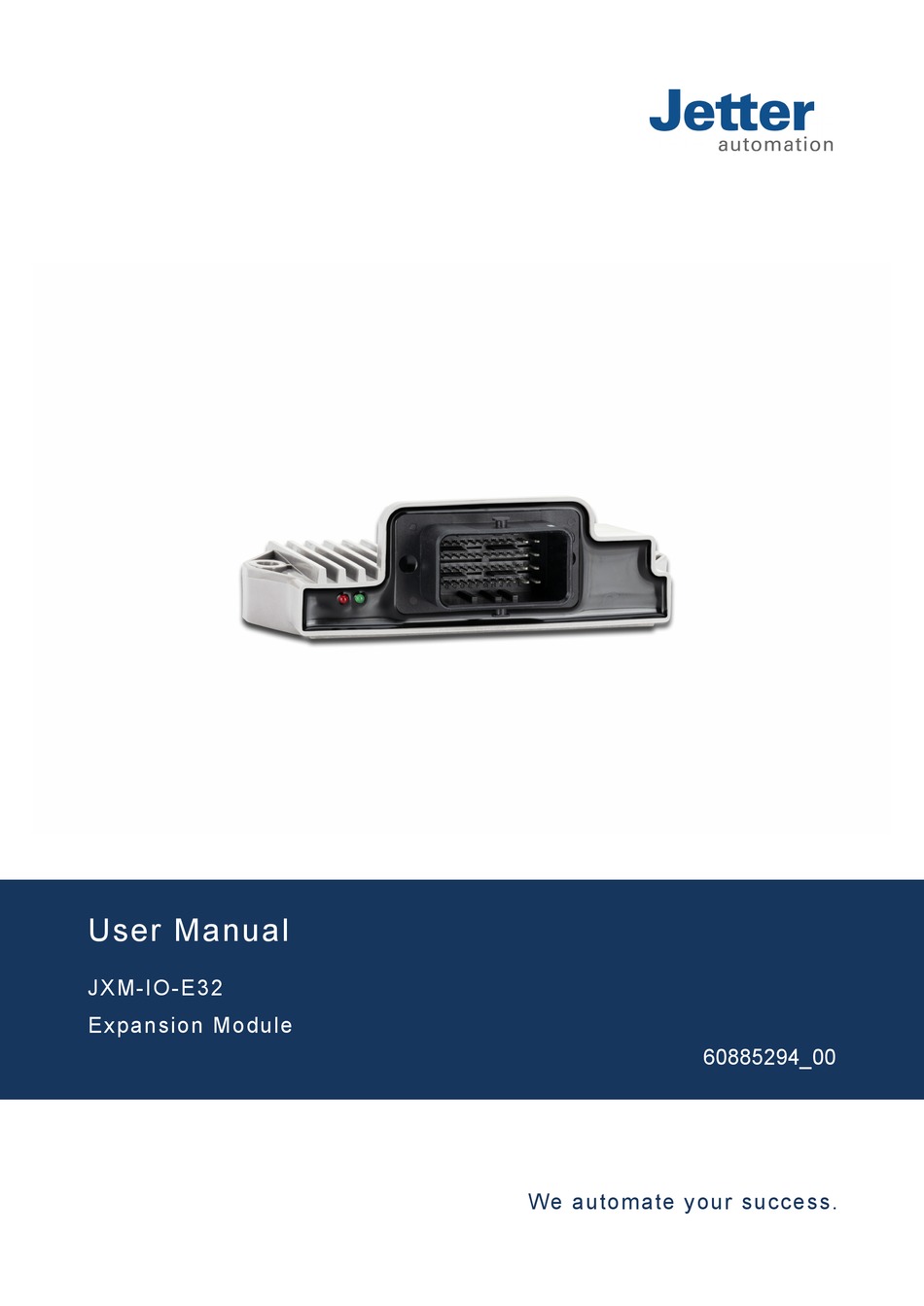 JETTER JXM-IO-E32 USER MANUAL Pdf Download | ManualsLib