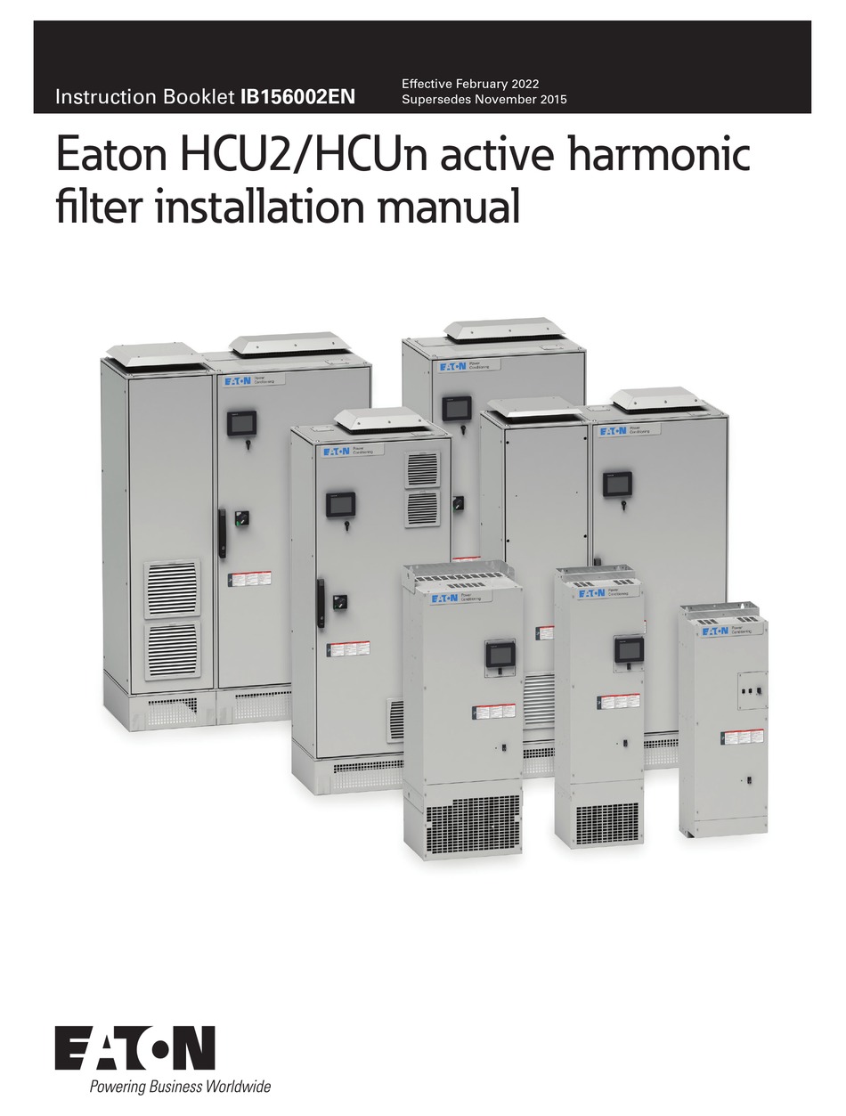 EATON HCU2 INSTALLATION MANUAL Pdf Download | ManualsLib