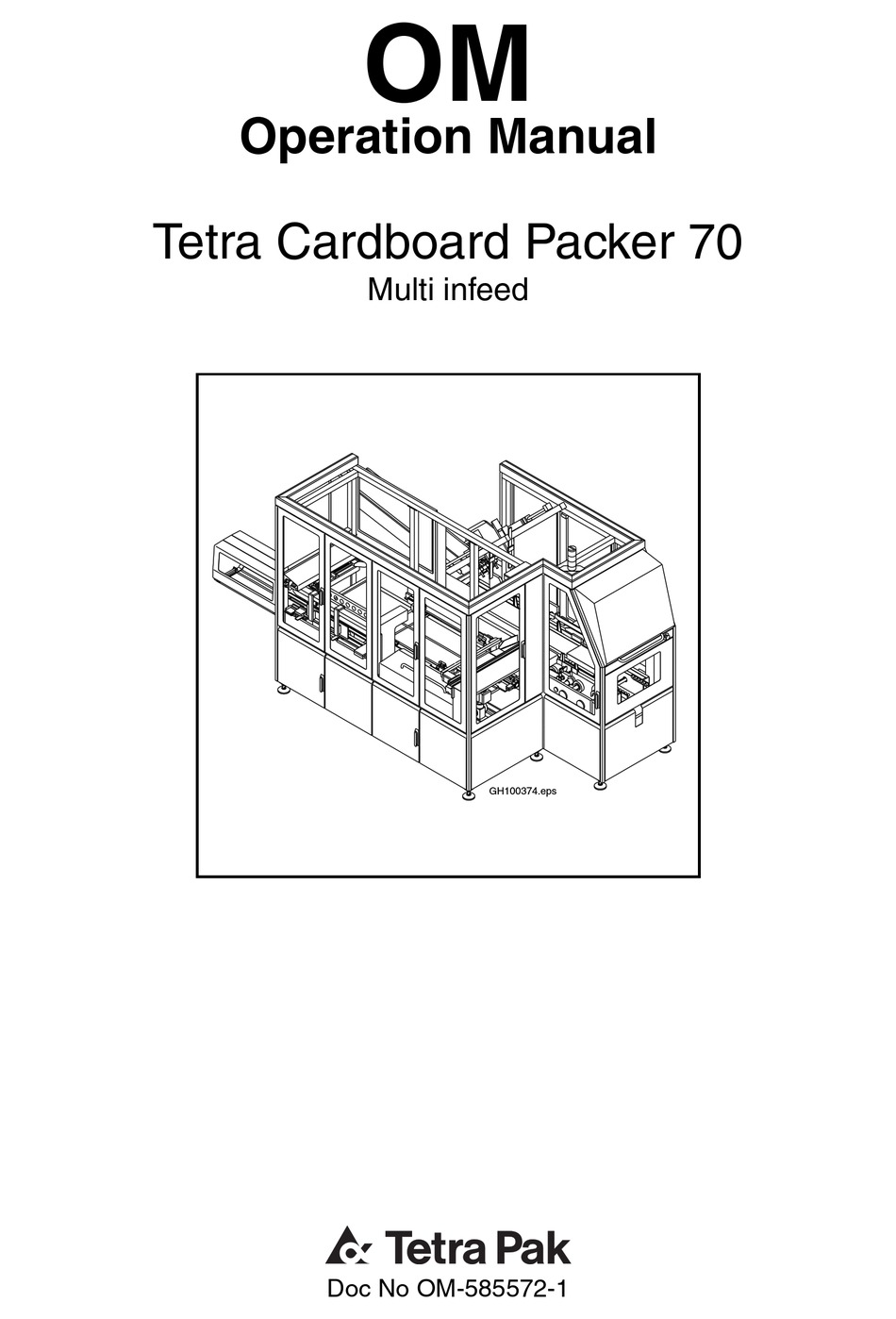 TETRA PAK TETRA CARDBOARD PACKER 70 OPERATION MANUAL Pdf Download ...