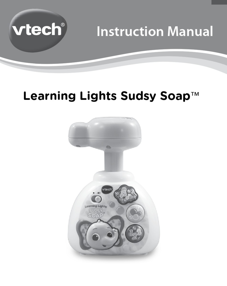 VTEC LEARNING LIGHTS SUDSY SOAP INSTRUCTION MANUAL Pdf Download ...