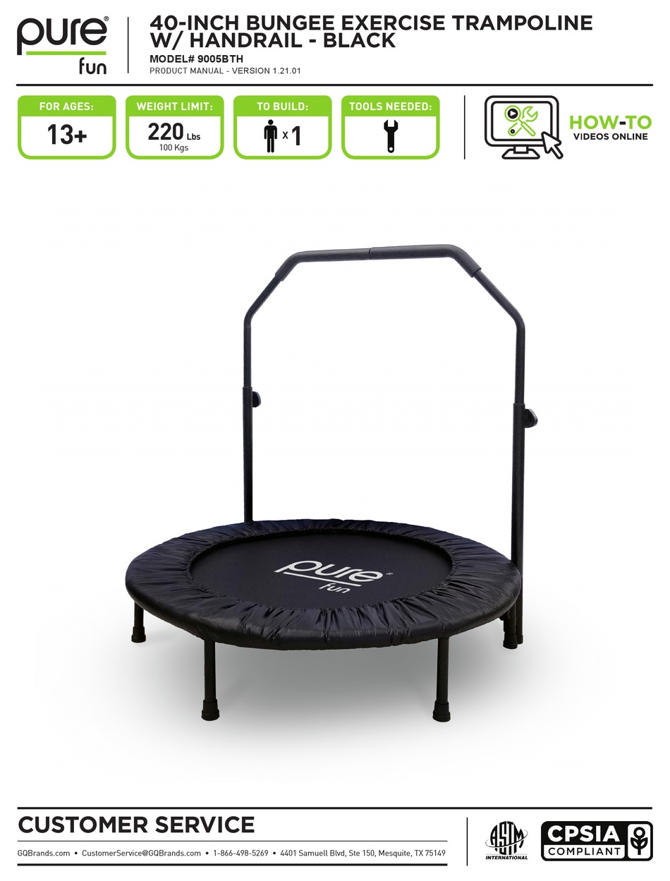 PURE FUN 9005BTH PRODUCT MANUAL Pdf Download | ManualsLib