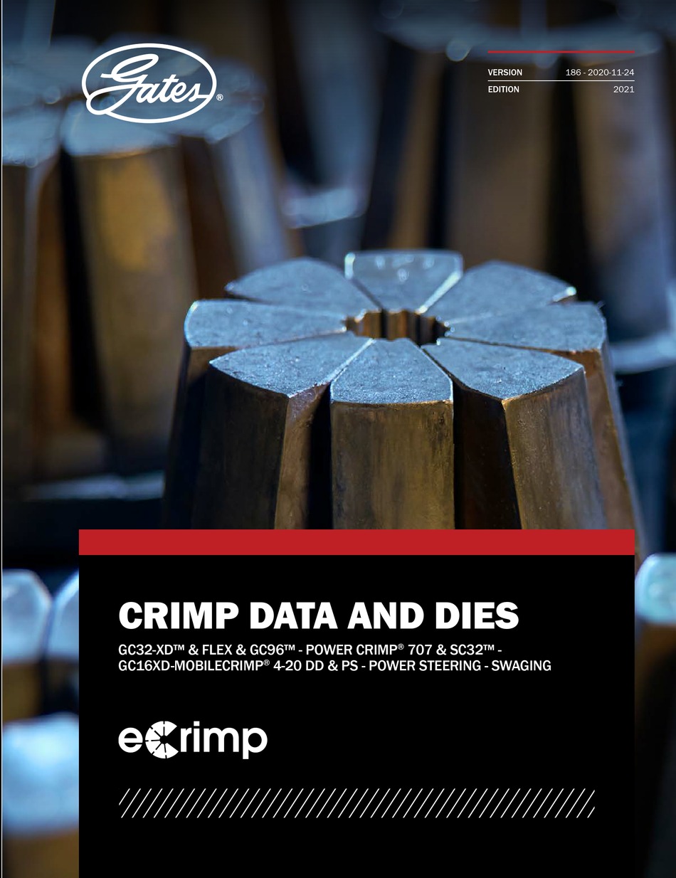 GATES ECRIMP GC32-XD MANUAL Pdf Download | ManualsLib