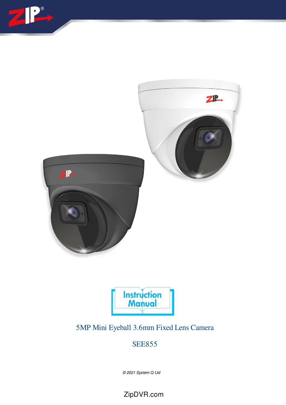 ZIP SEE855 INSTRUCTION MANUAL Pdf Download | ManualsLib