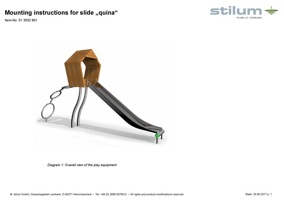 STILUM QUINA MOUNTING INSTRUCTIONS Pdf Download | ManualsLib