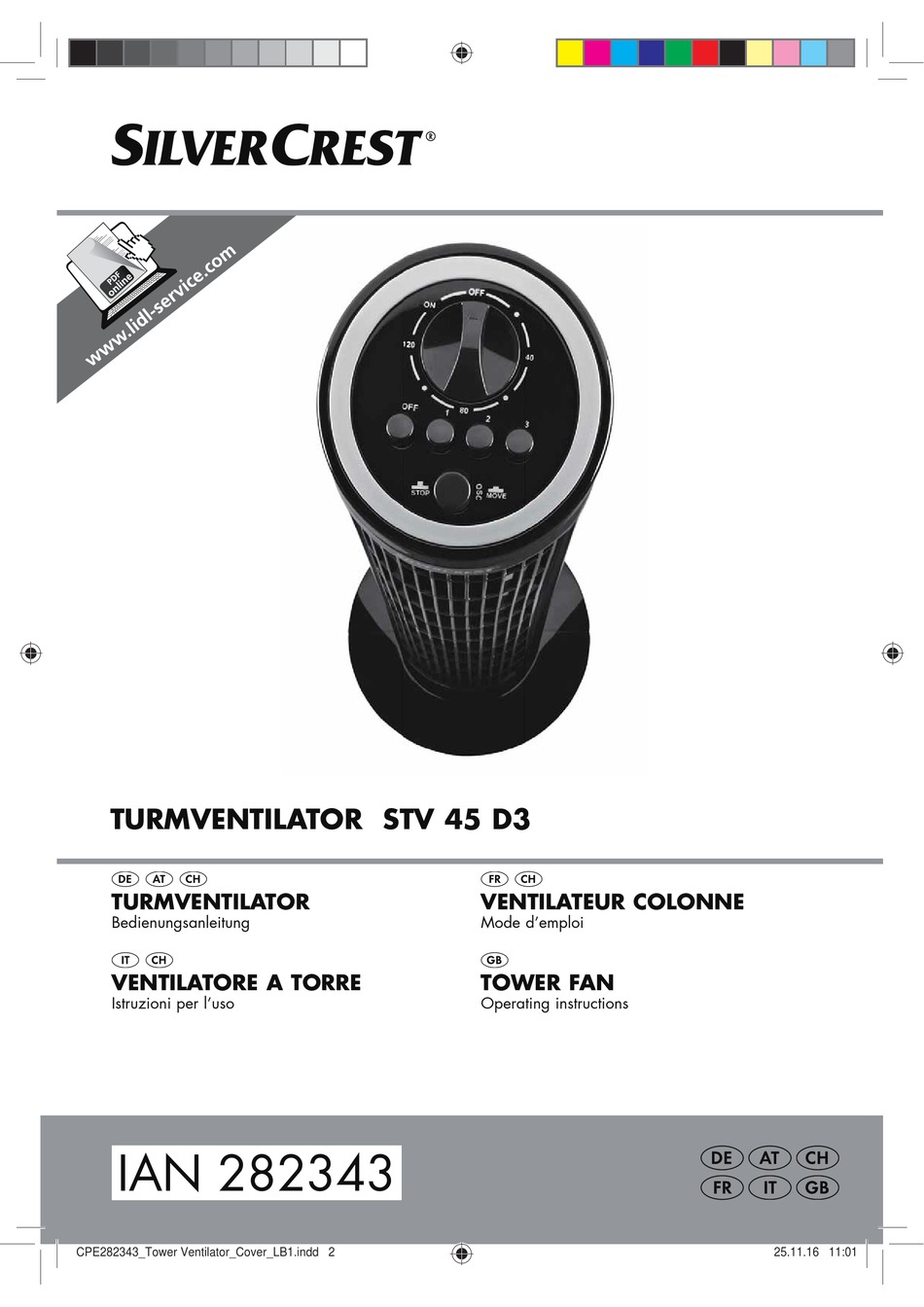 SILVERCREST STV 45 D3 OPERATING INSTRUCTIONS MANUAL Pdf Download ...
