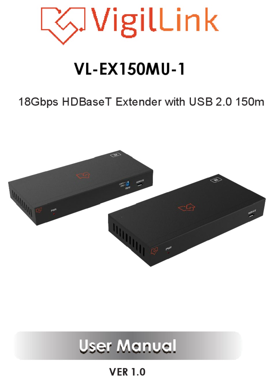 VIGILLINK VL-EX150MU-1 USER MANUAL Pdf Download | ManualsLib