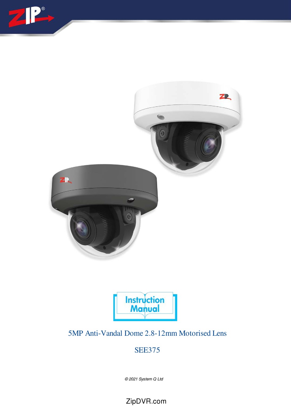 ZIP SEE375 INSTRUCTION MANUAL Pdf Download | ManualsLib