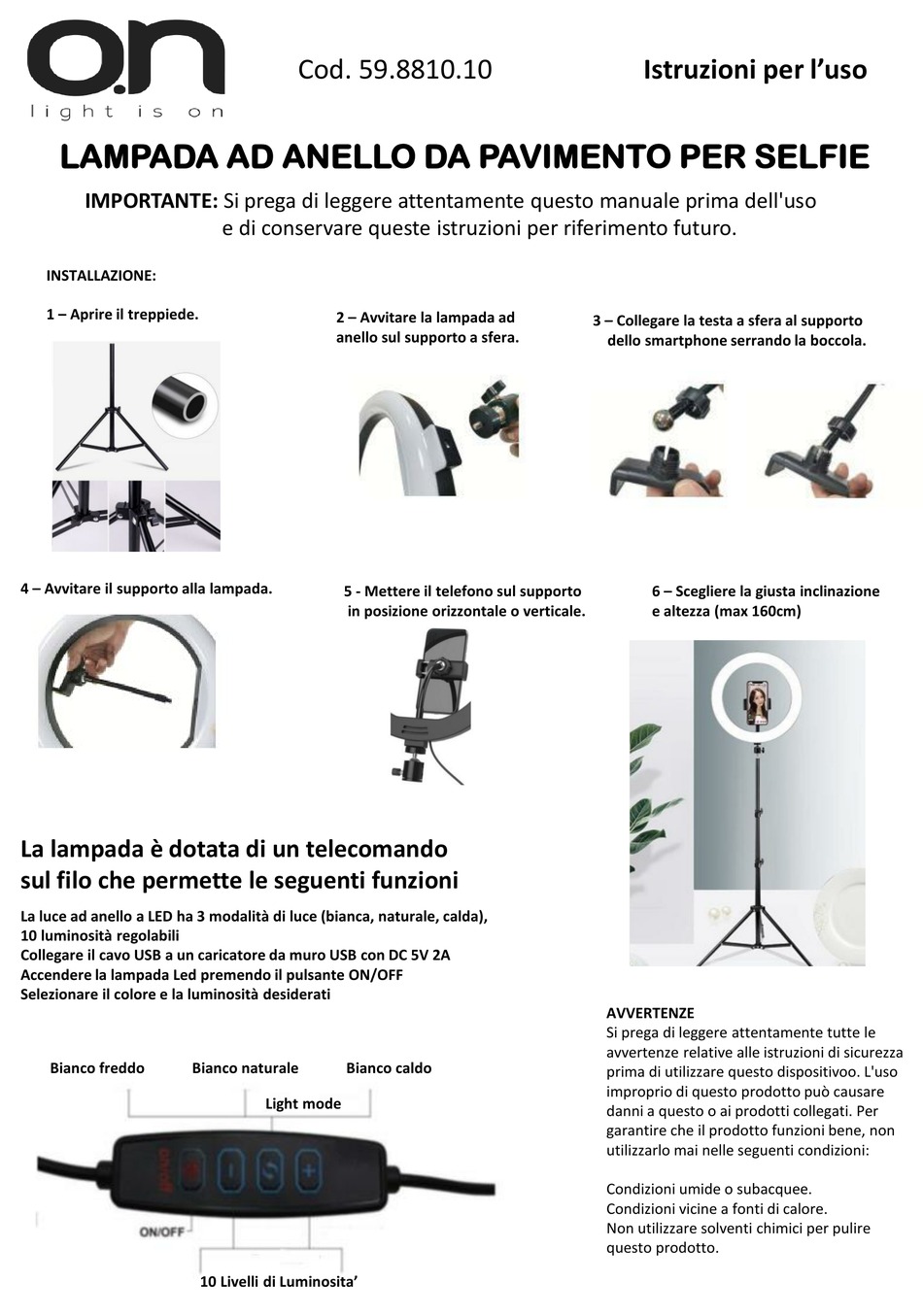O N 59 8810 10 INSTRUCTIONS FOR USE MANUAL Pdf Download ManualsLib O N 59 8810 10 INSTRUCTIONS FOR USE MANUAL Pdf Download ManualsLib