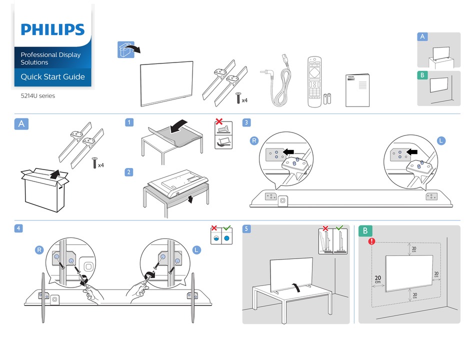 PHILIPS 5214U SERIES QUICK START MANUAL Pdf Download | ManualsLib