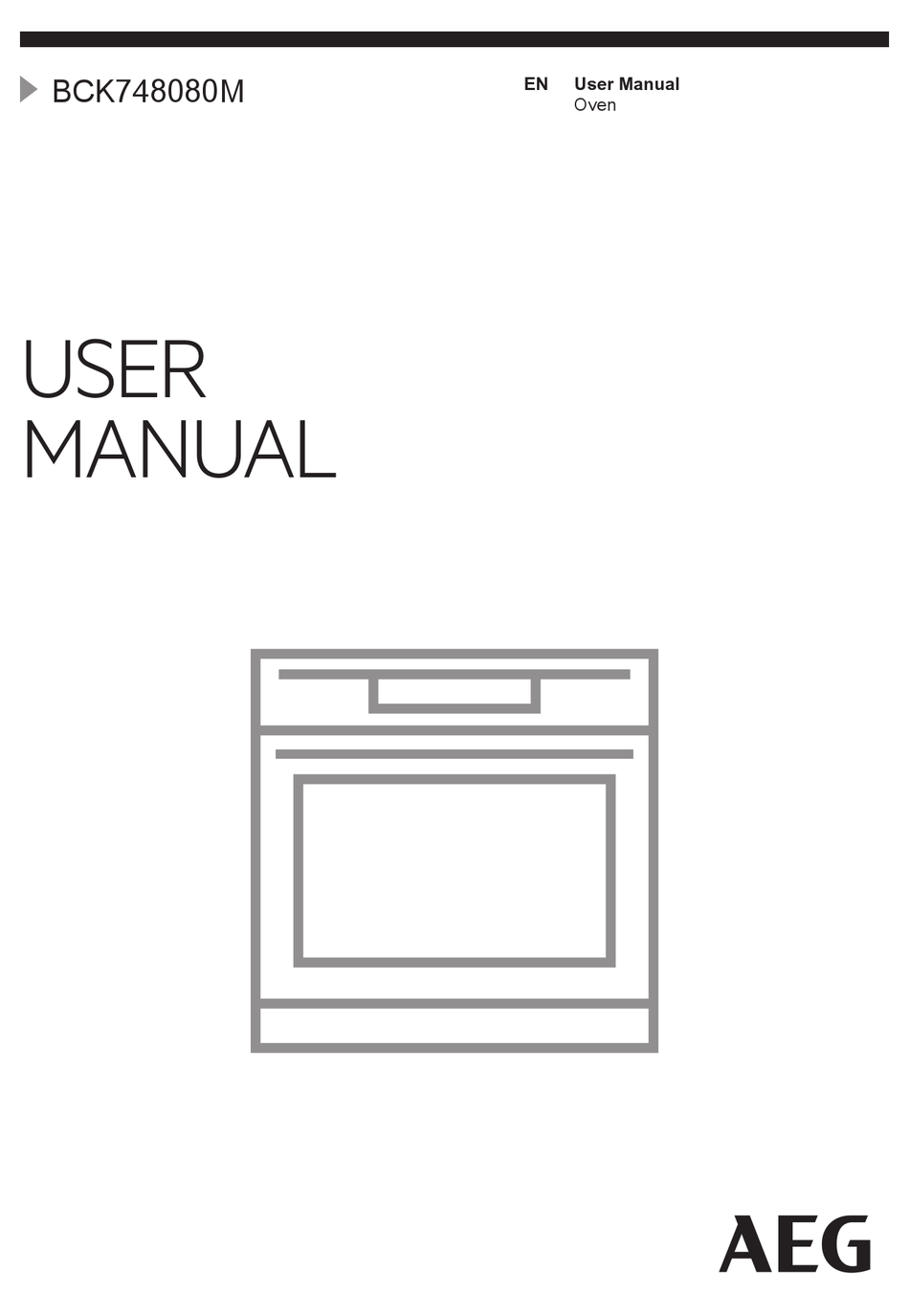 AEG BCK748080M USER MANUAL Pdf Download | ManualsLib