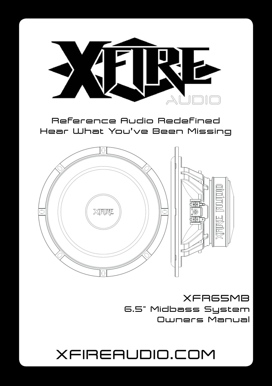 XFIRE AUDIO XFR65MB OWNER'S MANUAL Pdf Download | ManualsLib